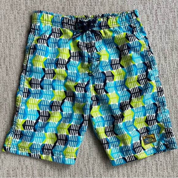 Plaid Fish | Swim | Plaid Fish Boys Swim Suit Size 56 | Poshmark